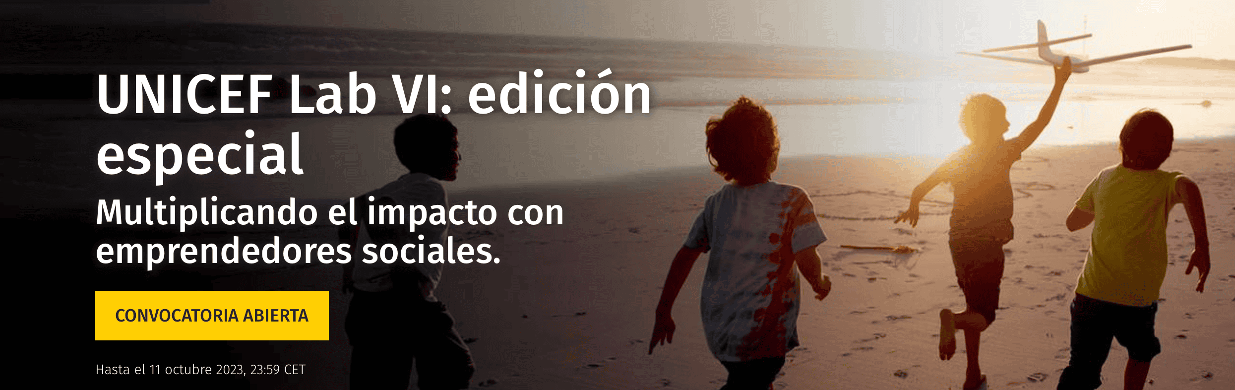 UNICEF Lab lanza su nueva convocatoria pública